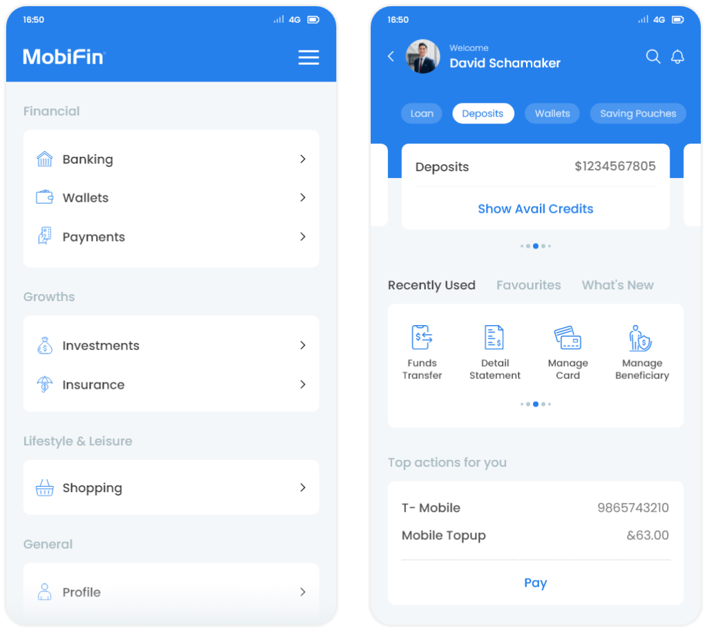 MobiFin - Unified Digital Banking and Payments Platform